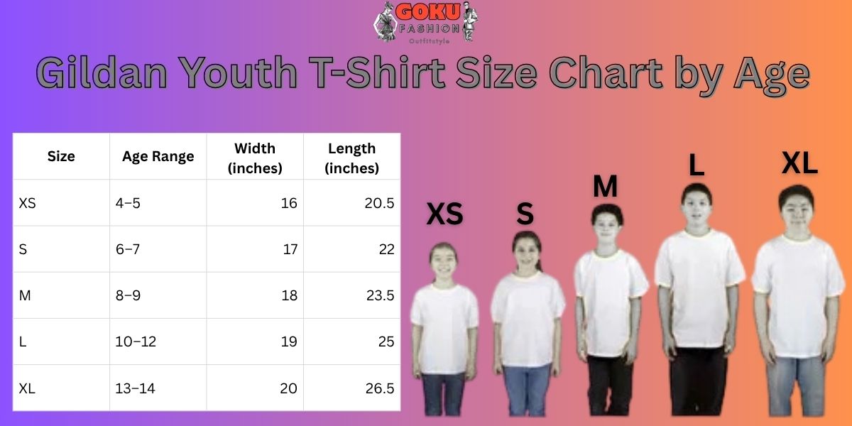 Youth T-Shirt Size Chart by Age: I Measured 50+ Kids to Find the ...
