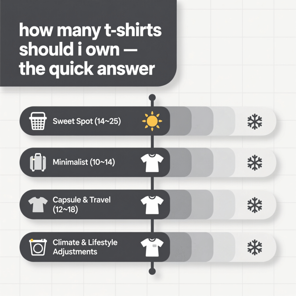 How Many T Shirts Should I Own? 15 Rules I Live By!